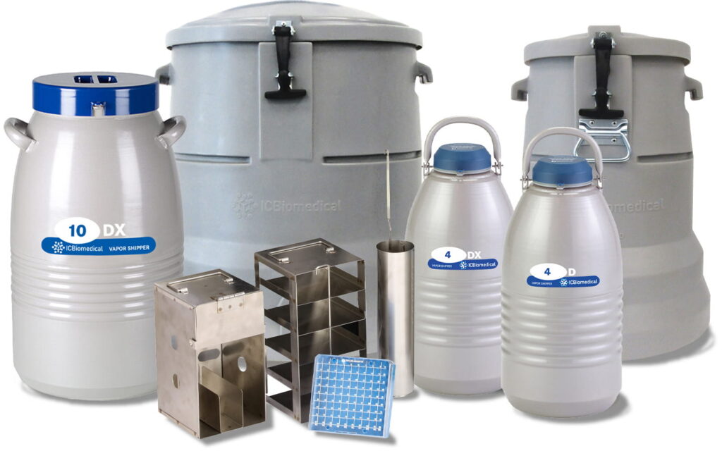 Dry Shipper Liquid Nitrogen Containers | Vapor Shippers