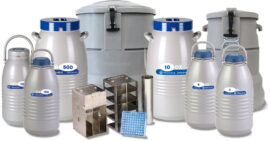 Dry Shipper Liquid Nitrogen Containers | Vapor Shippers